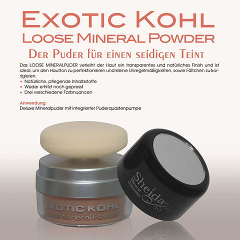 Kohl Kajal Sheida – Mineral Powder – Mascara | haarkult